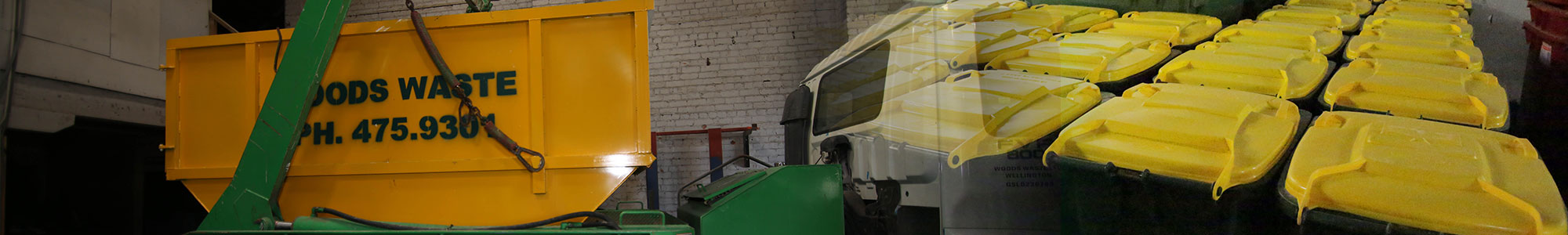 Book a Bin | Woods Waste | Waste Management Wellington